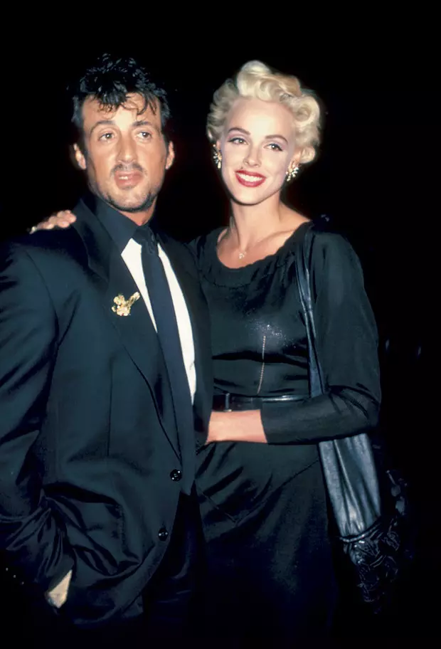 Stallone na Brigitte Nielsen.