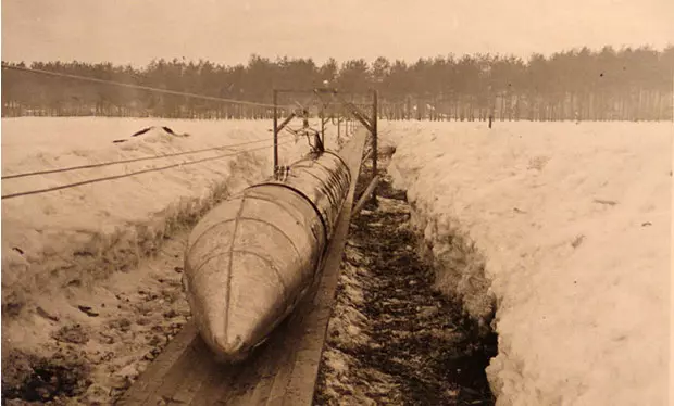 Nuotrauka №4 - sovietinio aštraus traukinio istorija, beveik didžioji geležinkelio idėja 1930 m.