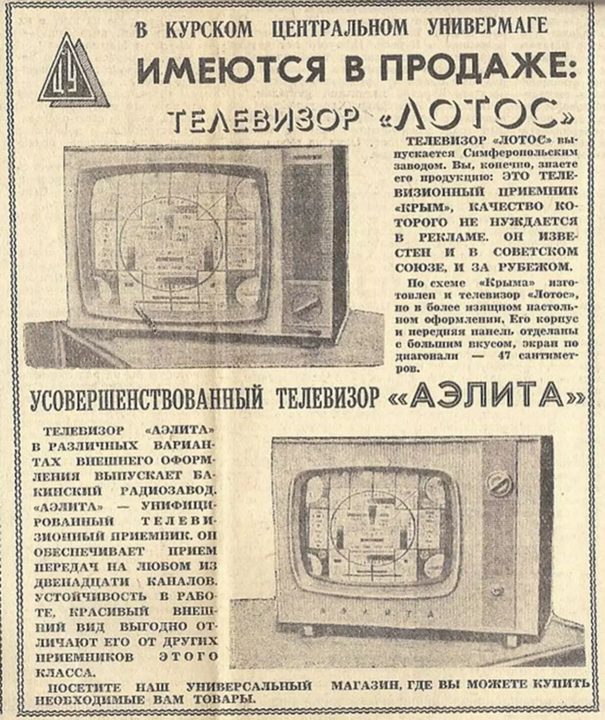 Ata №47 - Soviet faʻasalalauga Gadgets