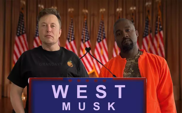 Foto Numri 1 - Maska Ilon do të mbështesë Kanye West në zgjedhjet presidenciale