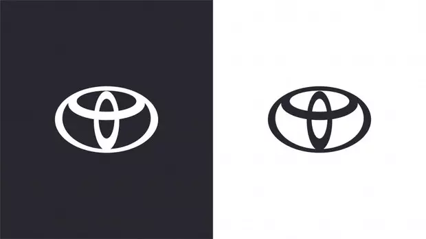 Gambar №1 - Toyota mengemas kini logo berjenama. Tetapi dengan serta-merta tidak akan perasan