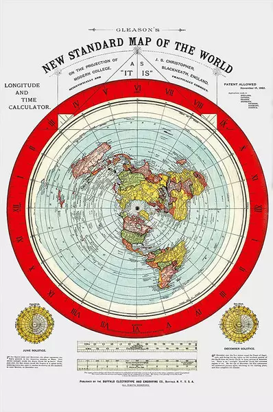 10 самых вядомых карт плоскай Зямлі 105545_2