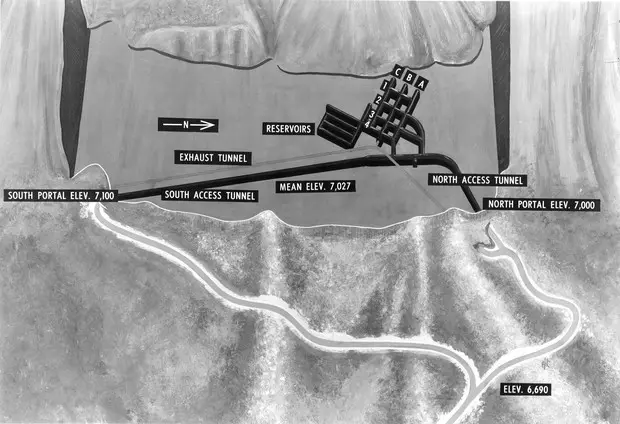 Slika №3 - Bunker iz sodbe Dan: Kompleks ZDA vesoljska obramba, skrita v mount