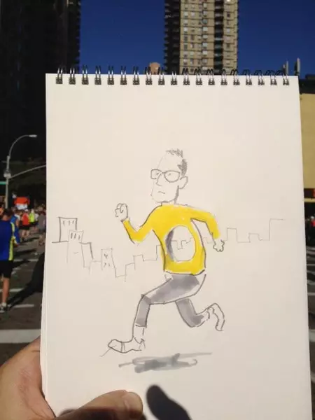 Karikaturist marathonets 112578_13