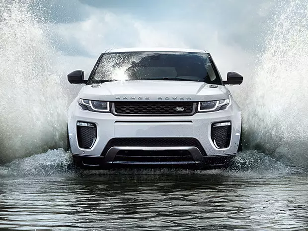 טווח רובר evoque.