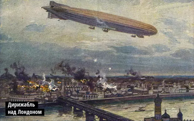 Airship over London