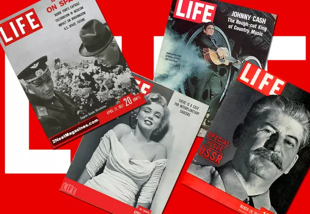 1-es fotószám - a Life magazin történetében a legkiválóbb borítók
