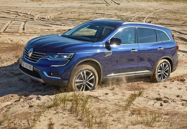 Photo №1 - Renault Koleos für Russland beleuchtet bis zur Premiere