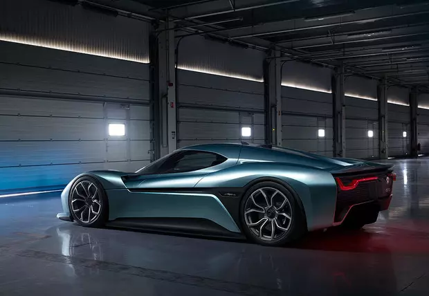 Photo Nummer 4 - Chinesischer Supercar Nio EP9 installierte den Rekord von Nürburgring