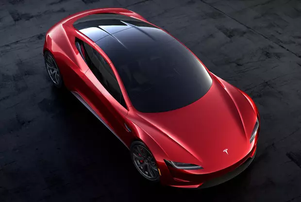 Numărul fotografiei 5 - Tesla a introdus o nouă mașină sport și este prea rapid pentru această planetă