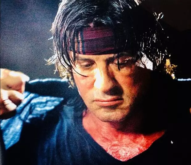 Stallone je podijelio prvo osoblje s pucnjavom "Rambo 5"