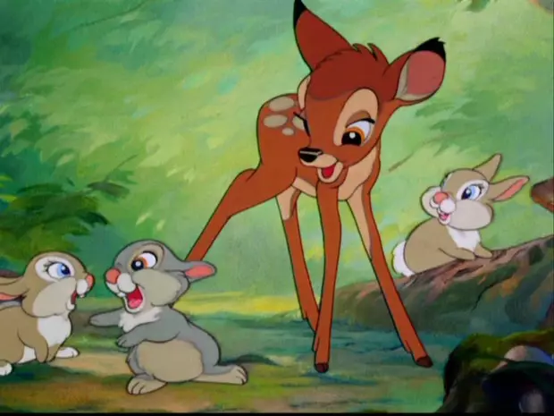 Ifoto No 1 - Abasare y'Abanyamerika bakatiwe umwaka wo kureba ikarito "Bambi" muri gereza