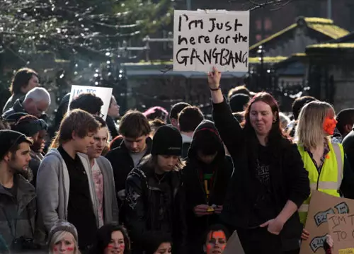 Foto číslo 3 - Protestní nálady