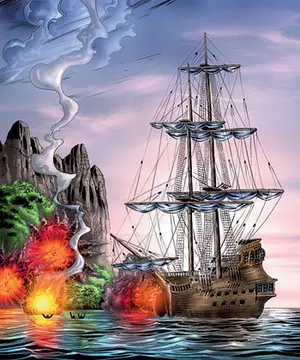 Ifoto №2 - Abambuzi ba Siade ya Caspiya: Unidopre ya Pirates zo mu Burusiya