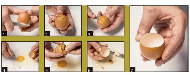 Numărul fotografiei 1 - 4 mâncăruri sofisticate de mic dejun din două ouă