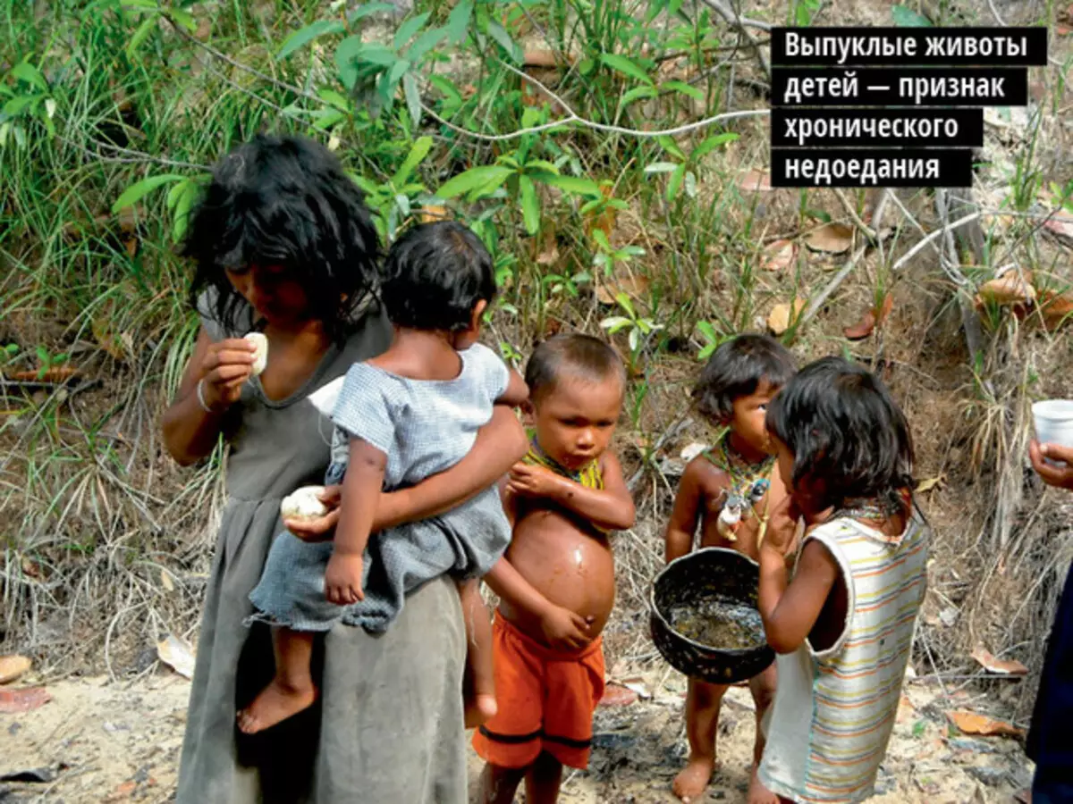 Photo numéro 8 - personnes sans demain. Recettes de bonheur des Indiens du Pirach