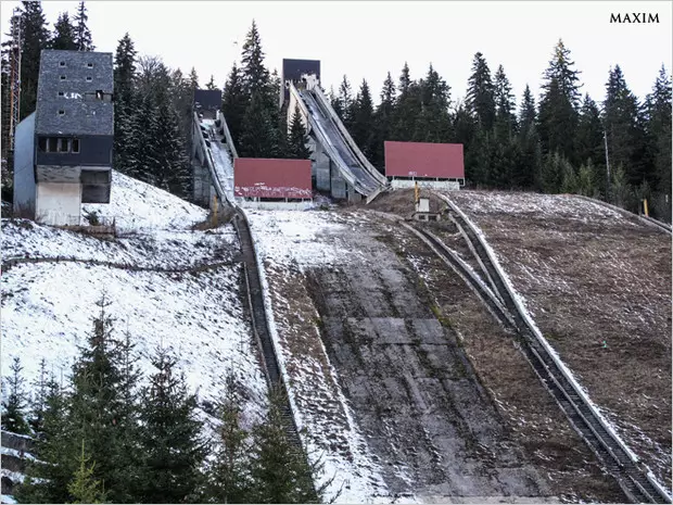 Foto №12 - O que os estadios olímpicos convértense despois do final dos xogos: 9 exemplos da historia