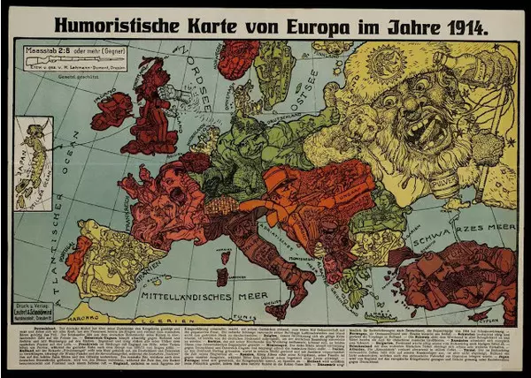 Sådan maler man Rusland på karikaturkort udlændinge (20 listige russiske) 135409_12