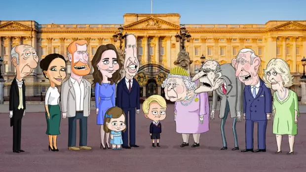Foto №1 - på HBO vil blive frigivet Satyreserie om British Royal Family