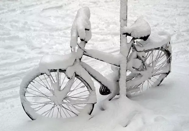 Photo №1 - Hvordan lage en sykkel til vintering