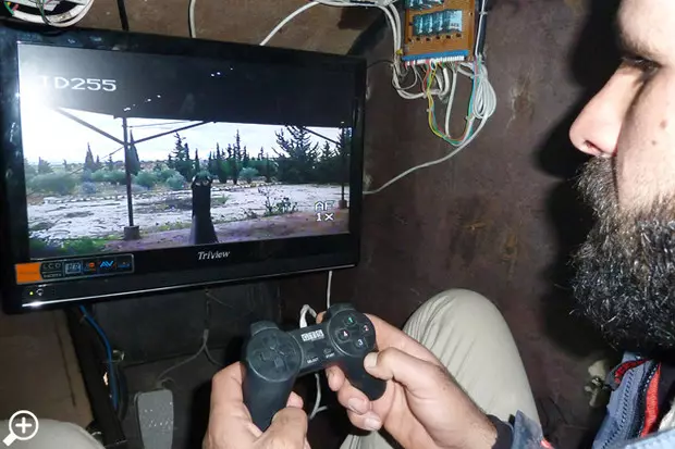 Photo №3 - Mortar under the control of iPad and 2 more types of weapons made by Syrian rebels from girlfriends