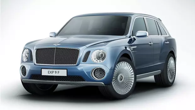 Kuva №1 - Kuukauden auto: Bentley exp 9 F. Comfort, ylellinen, älykkyys ja kyynisyys