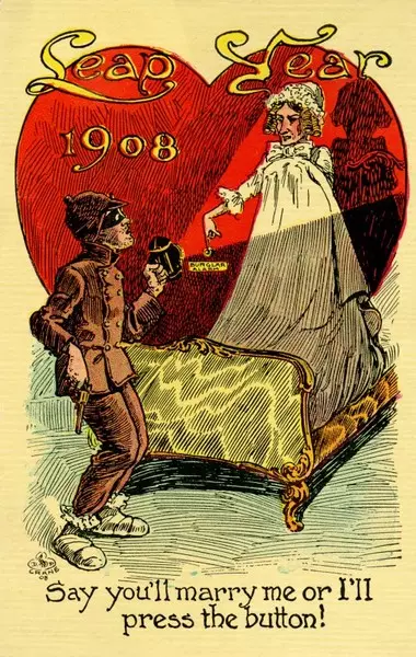 Semi-forgotten European tradition: if a woman makes a man's offer in a leap year, he has no right to refuse 143514_5