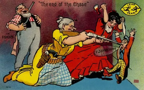 Semi-forgotten European tradition: if a woman makes a man's offer in a leap year, he has no right to refuse 143514_6