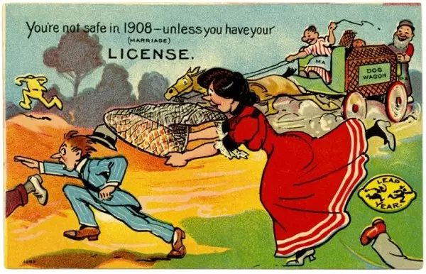 Semi-forgotten European tradition: if a woman makes a man's offer in a leap year, he has no right to refuse 143514_8