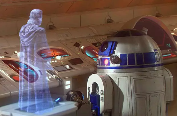 Kad viņi kļūst par hologrammas realitāti no "Star Wars", un kāpēc cietais disks tiek ievietots ledusskapī