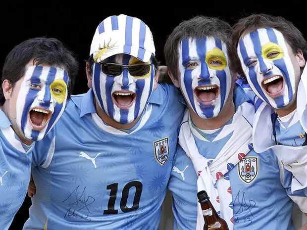 Ljubitelji nogometa u Urugvaju