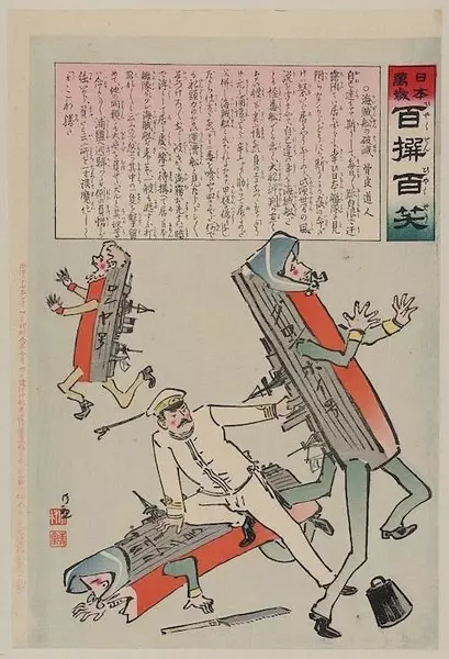 12 dessins animés japonais aux Russes de la guerre russe-japonaise 145642_12