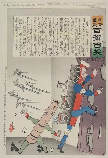 12 Japanesch Cartoons an de Russen vum russeschen-japanesche Krich 145642_13