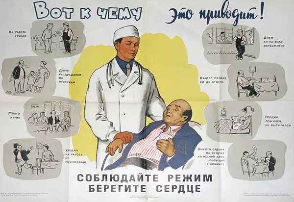 Visuell medicin i Sovjetunionen: utvalda sovjetiska hälso-posters 146123_23