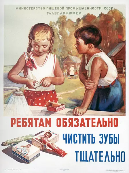 Fisuele medisinen fan 'e USSR: Selected Sovjet Health-posters 146123_27