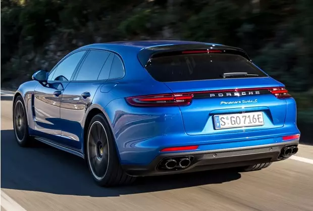 Hybrid Panamera Sports Turismo: Hien ass keen 