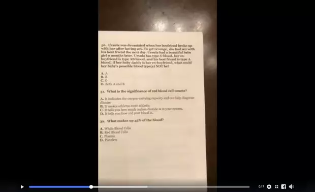 Larawan №1 - Sinusuri ng American Schoolgirls ang kakayahang makilala ang ama, kung hindi ito malinaw mula sa kanino