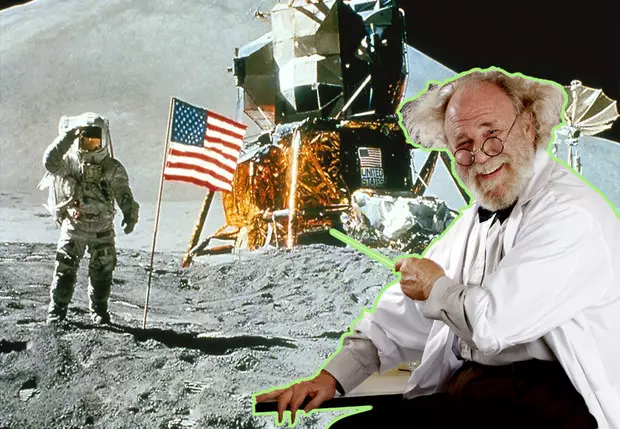 Foto №1 - Hurra! Russische Wissenschaftler haben sich belegt (wieder): Die Amerikaner haben wirklich auf den Mond gepflanzt!