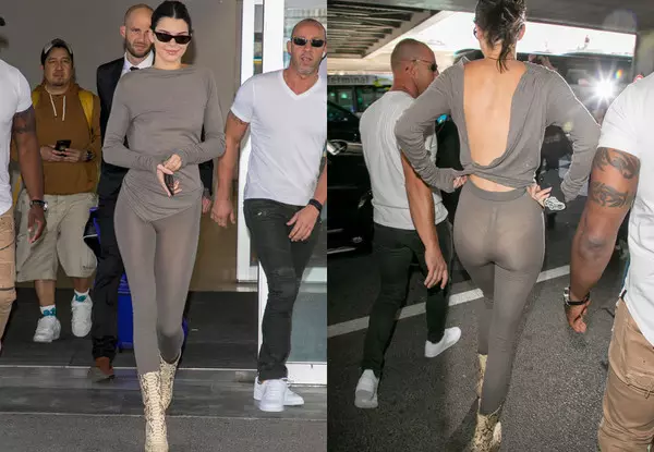 UKendall Jenner wabonisa i-nipples kumnyhadala weefilimu ze-cannes 16239_7