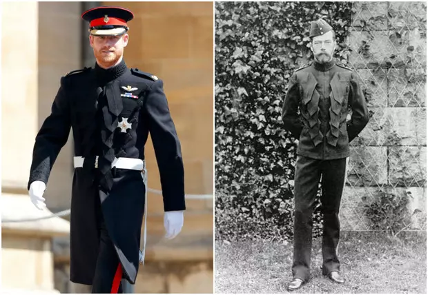 Foto №2 - Prince Harry položil na svatbu stejného unifiera jako Nicholas II!