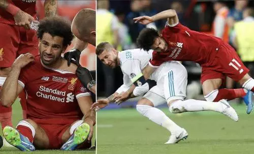 How to break the Egyptian God. Salah injury - a gift for the Russian national team