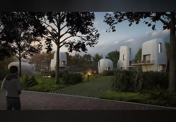 照片№1 - 如何让世界上第一个3D酒店看起来像？就像邻近银河系的一个村庄！