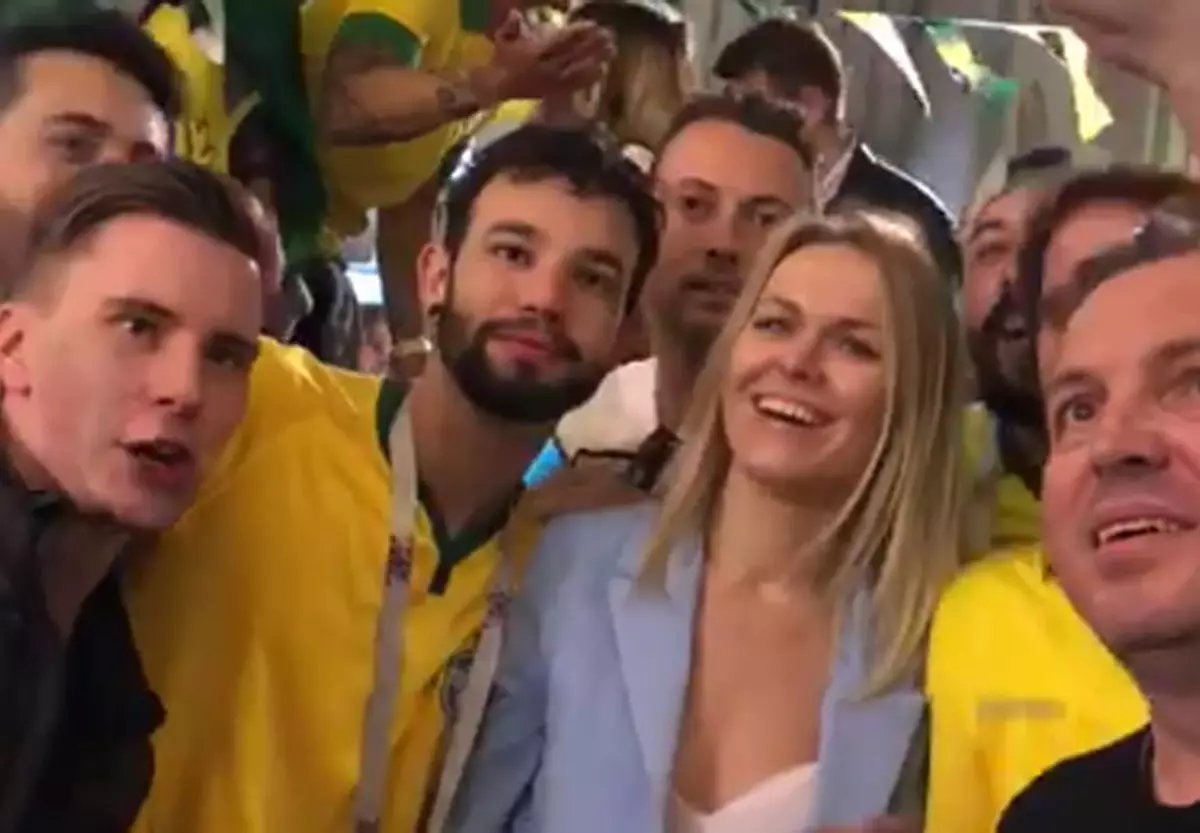 Brasilianska fans sjöng en oanständig sång och publicerade en video på Twitter. Reaktionen gjorde inte sig själv att vänta länge!