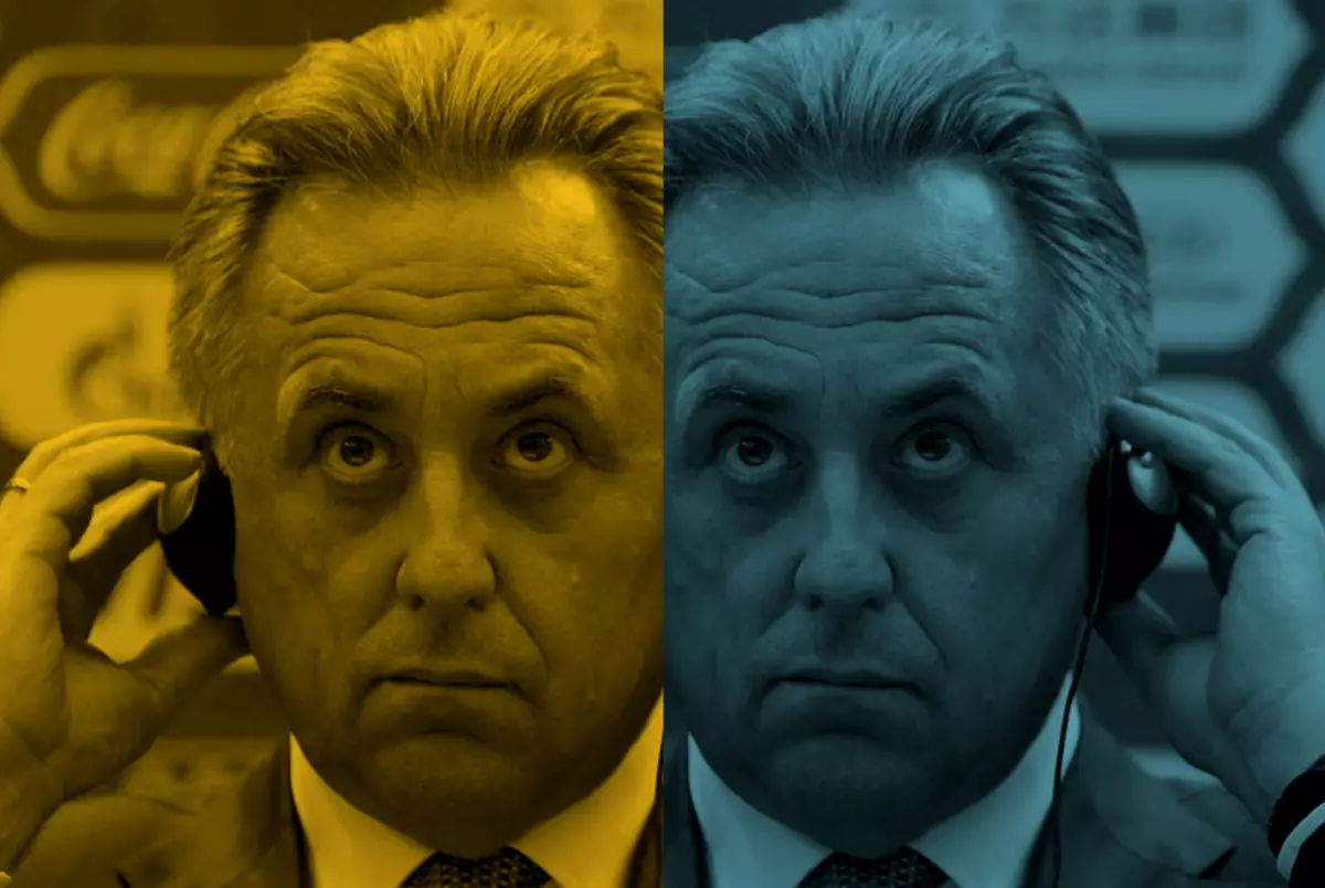 Mutko alvenis en la rusa nacia futbala teamo kaj diris la tutan veron pri dopado