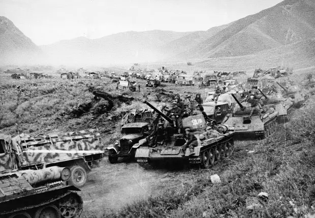 Soviet Tacks i Manchuria, 1945