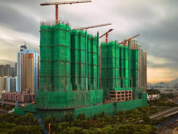 Strange Beauty of Scaffolding a Hong Kong (Galleria) 22834_3