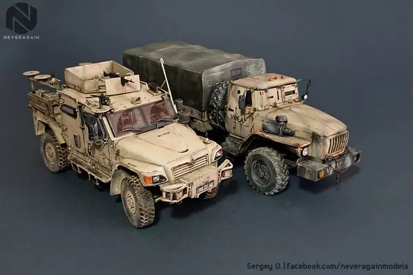 Teknik model militer yang menakjubkan (dan tidak hanya) dari toko model Rusia 23199_29