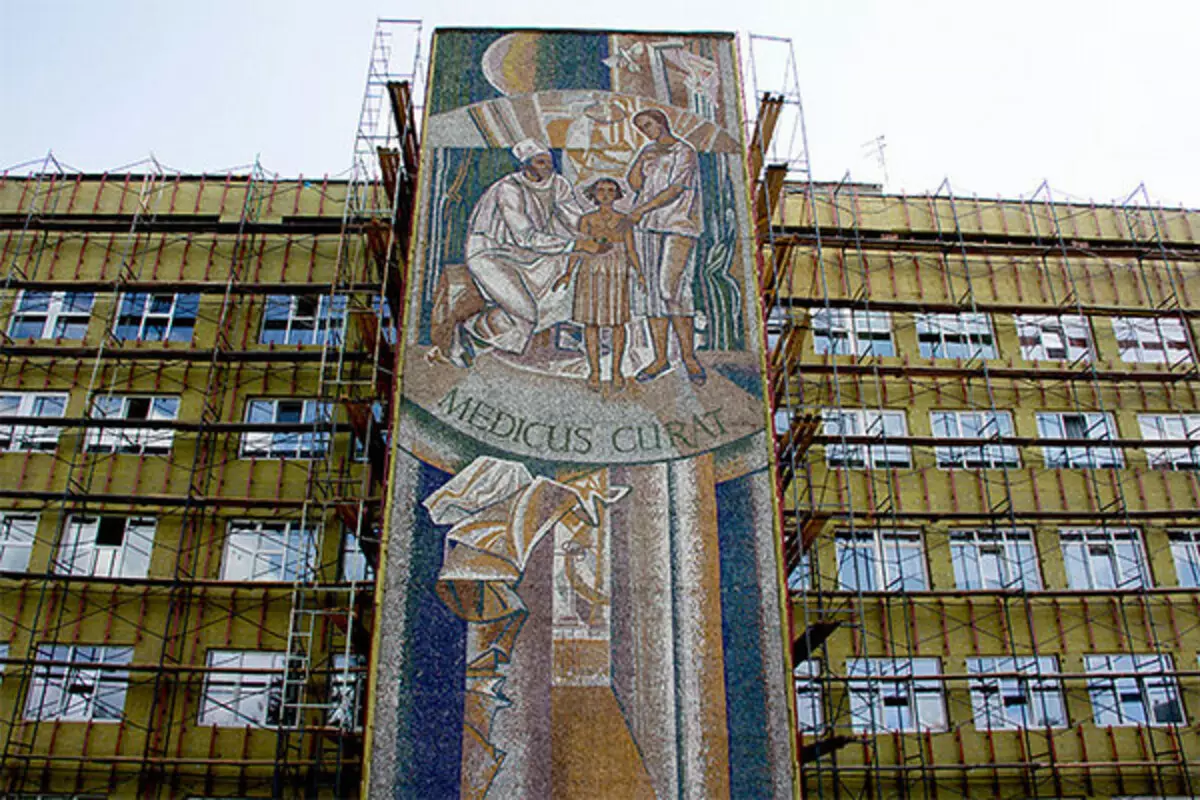 Mafi kyawun samfurori na Soviet Street da Masana'antu Mosaic (Hotuna 56) 23290_33