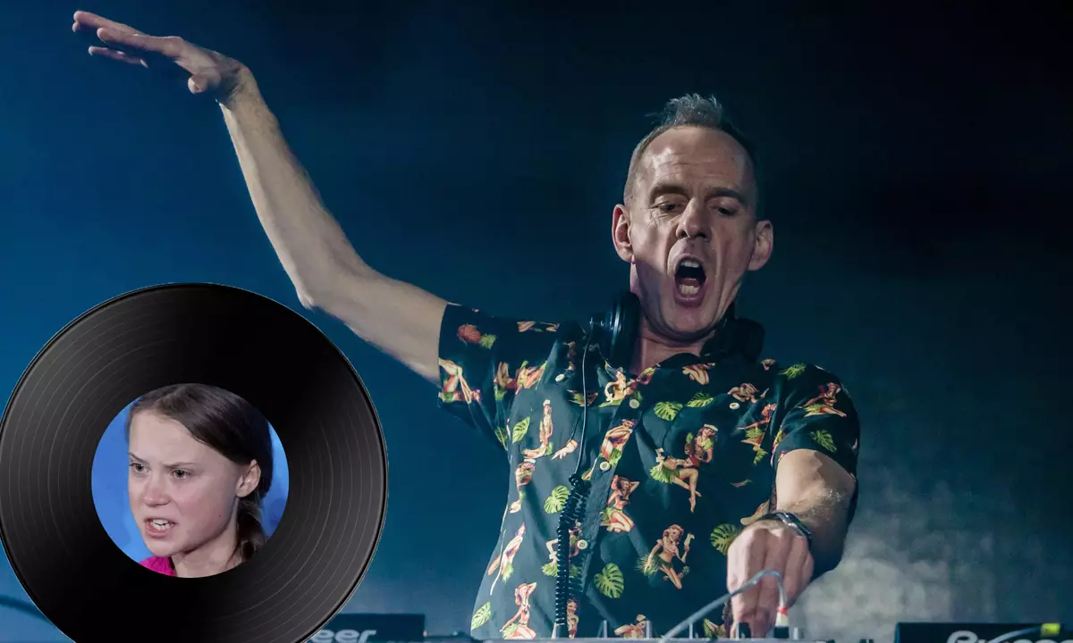 Fatboy Slim Made Remix på Greta Tunberg