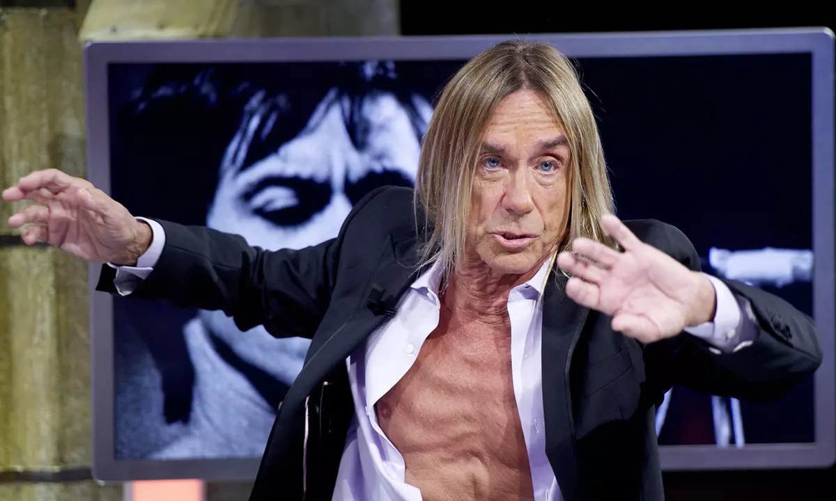 Iggy pop kalayan albeum gratis sareng najis musik utama anu sanés